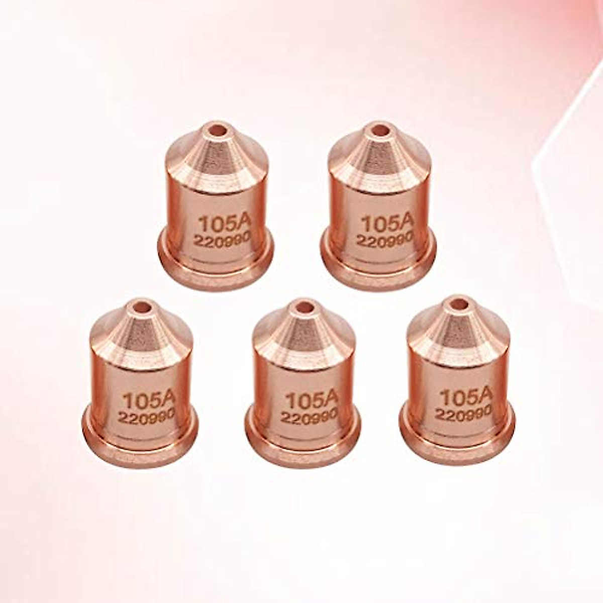 5PCS Professional Plasma Cutting Nozzles Cutting Torch Tips Electrode Cap Cutting Consumables