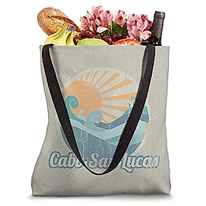 Cabo San Lucas Beach Gift Vintage Surfer Island Beach Tote Bag