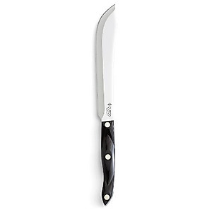 CUTCO Model 1722 Butcher Knife...........8" High Carbon Stainless blade..............5? Classic Brown handle (sometimes called "black")...........in factory-sealed plastic bag. by CUTCO Corporation