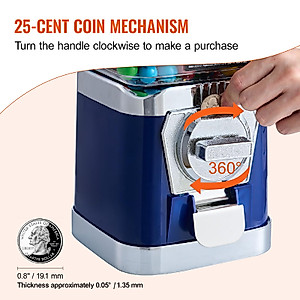 VEVOR Vending Machine, Classic Gumball Bank, Huge Load Capacity Candy Gumball Machine, Mini Vending Machines, Gumball Dispenser Machine for Kids, Perfect for