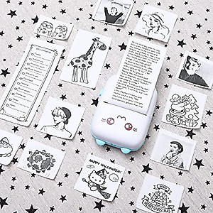 Peripage Mini Printer Photo Paper, Thermal Paper Waterproof 30 * 57mm Non-Adhesive for PeriPage/Paperang Portable Bluetooth Pocket Mobile Printer and other Mini Thermal Printer, 3 Roll,6.5m/Roll