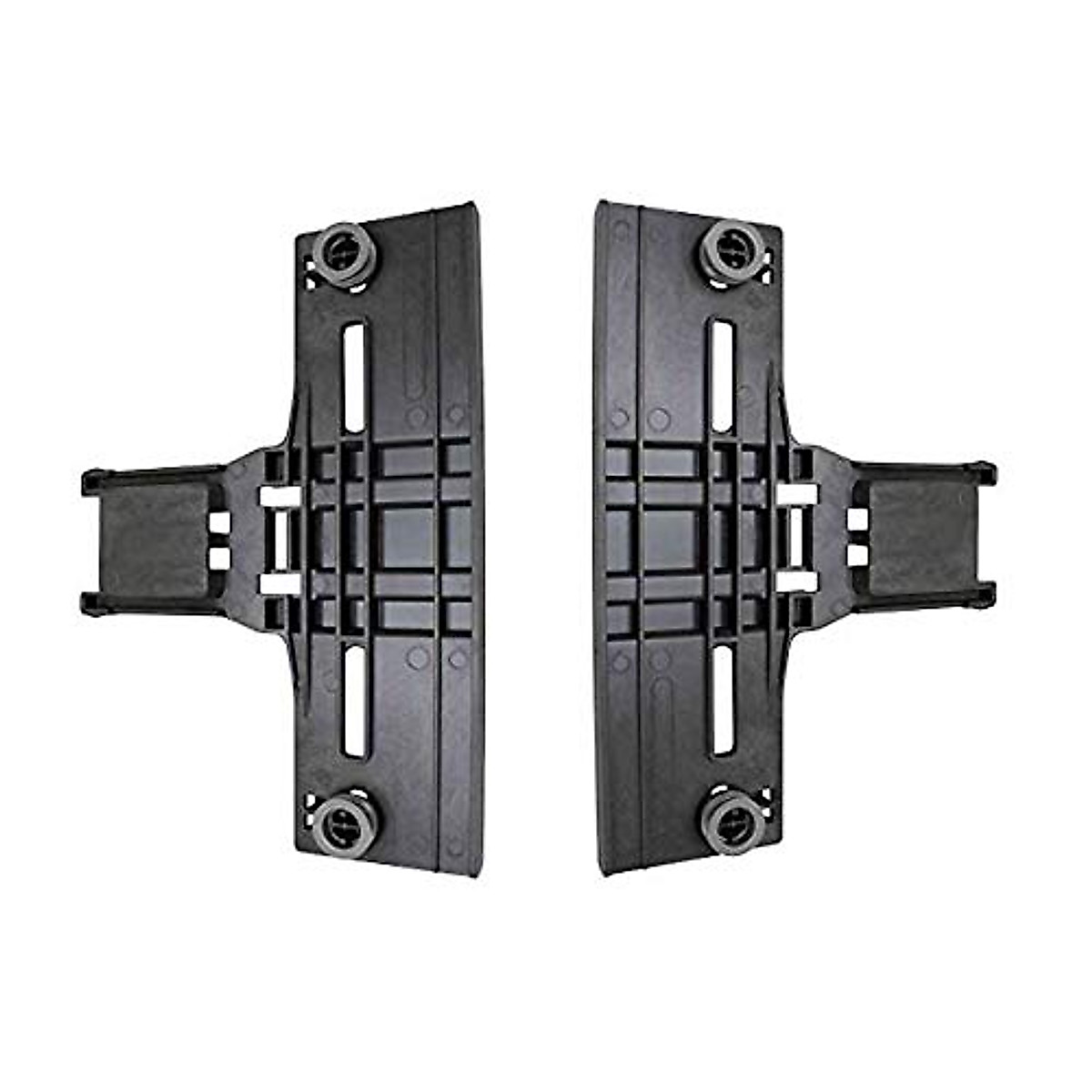 (New Part) 2 PACK W10712394 DISHWASHER UPPER TOP RACK ADJUSTER FITS KENMORE KITCHENAID 66513949K011 66513949K012 66513949K013 66513962K010 66513962K011 66513962K012 66513962K013 66513963K010+