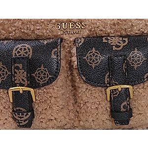 GUESS No Limit Crossbody Sling, Mocha Multi