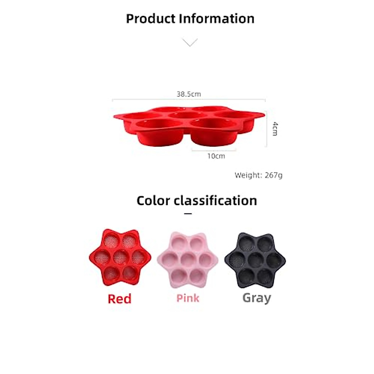 DRemdo Food grade silicone mold tool for baking circular hamburger molds High temperature resistant bread cake oven baking plate molds