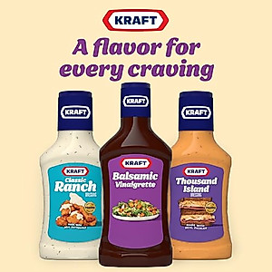 Kraft Salad Dressing, Balsamic Vinaigrette, 16 oz