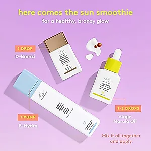 Drunk Elephant Virgin Marula Luxury Facial Oil - Vegan Anti-Aging Skin Care and Face Moisturizer (15 mL / 0.5 Fl Oz)