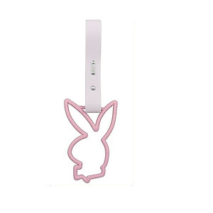 Playboy Bunny Shaped PINK JDM TSURIKAWA Subway Bus Handle Strap Charm Drift