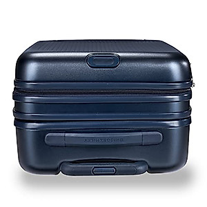 Briggs & Riley Sympatico Hardside Domestic Spinner Luggage, Matte Navy, 22-Inch Carry-On