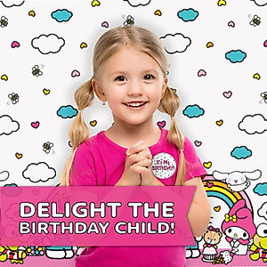 Hello Kitty Birthday Decorations & Party Supplies | Hello Kitty Plates, Napkins, Sticker | Officially Licensed