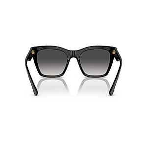 Dolce & Gabbana Women's Round Fashion Sunglasses, Black/Grey Gradient, One Size