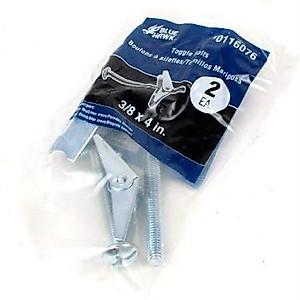 Blue Hawk 2-Pack 3/8" x 4" Toggle Bolts - 0116076