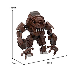 Monster Rancor Building Block Toys, Star Action Figure Model Jabba The Hutt's Pet, Movie Character Restoration (459 Pieces) (Rancor)