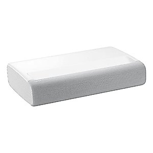 Samsung SP-LSP7T 120" The Premiere 4K Smart Laser Short-Throw Projector with an Elite Screens AR115H-CLR3 115" Aeon Edge-Free CLR 3 Series Projector Screen (2021)