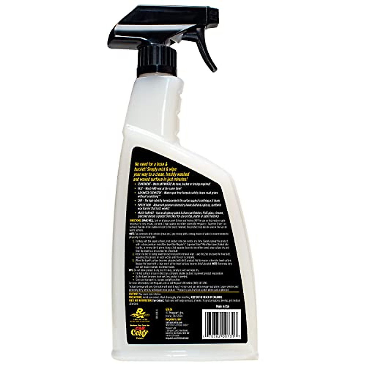 Meguiar's Ultimate Waterless Wash & Wax - Scratch-Free Waterless Car Wash That Makes Car Detailing Quick and Easy - 26 Oz
