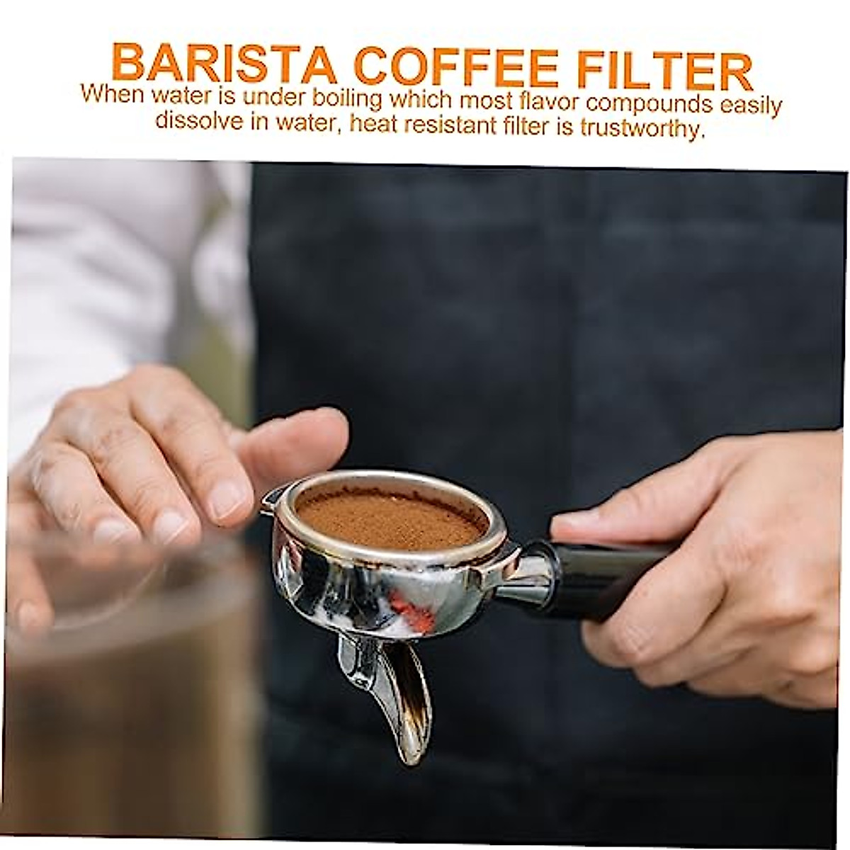 GREENADSCAPE Coffee Filter Tea Strainers for Wrecking Bar Espresso Coffee Screen Coffee Making Screen Coffee Maker Screen Filter Espresso Coffee Maker Machine Pour Silver Stainless Steel