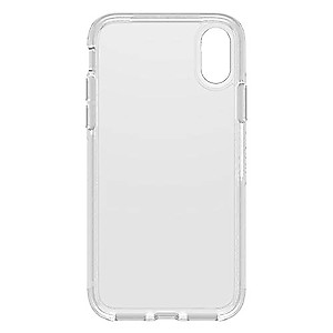 OtterBox IPhone Xs AND IPhone X Symmetry Series Case - CLEAR, Ultra-Sleek, Wireless Charging Compatible, Raised Edges Protect Camera & Screen
