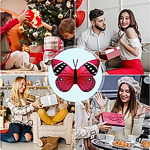 CHELEI2019 15.7" Butterfly Pillow Pink Butterfly Stuffed Animal Plush Toy Decor Gift for Kids