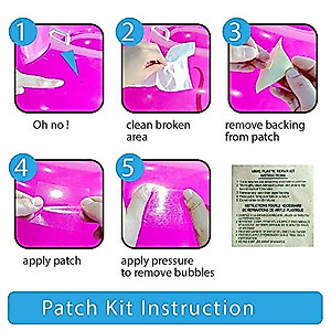 Inflatable Pools, Kiddie Pools, Inflatable Family Swim Play Center Pool with Soft Floor, 82" & 59" Durable Swimming Pool, Summer Water Fun for Garden or Backyard or Indoor (82Green&59Green)