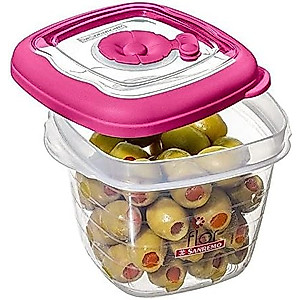 Tribello Plastic Freezer Food Storage Container with Lids Microwave/Dishwasher Safe Steam Vent/Air-Tight Lid - for Lunch, Meal Prep, Leftovers and Snack Containers - Small 10 Oz 6 Pack - 1.25-Cup