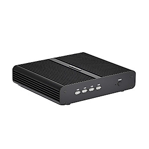 KINGDEL NC860 Fanless Mini PC, Powerful Nettop Computer, Intel i7-8550U 8th Gen. 4 Cores CPU, 16GB DDR4 RAM, 512GB SSD, 4K 4096x2304, HD Port, DP, Metal Case, W-11 Pro