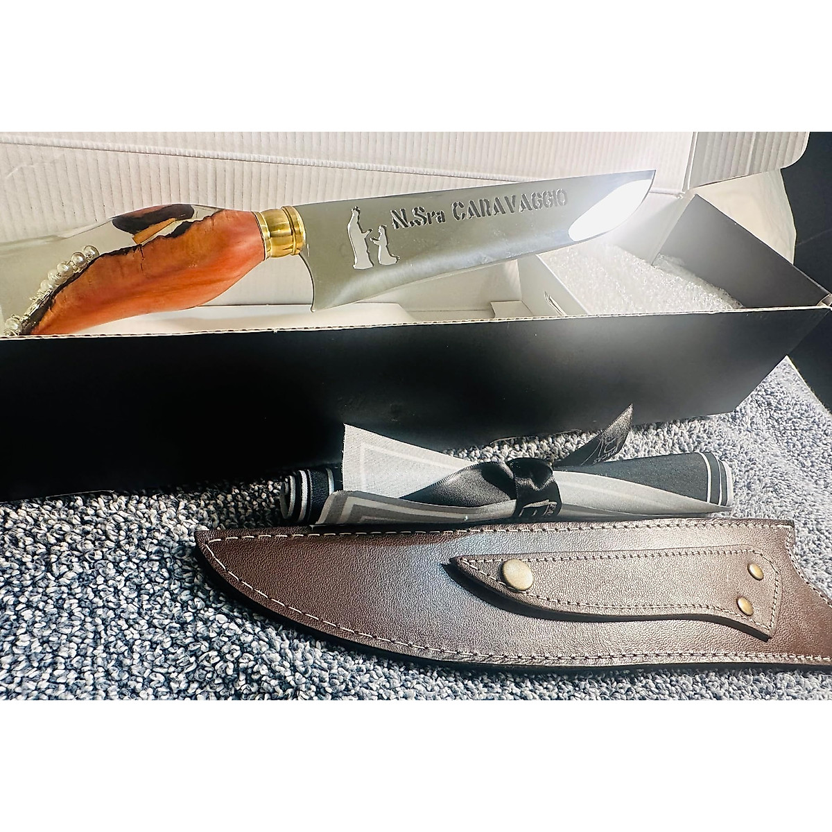 N Sra. Caravaggio Knife - Made in Brazil - Silver Knife
