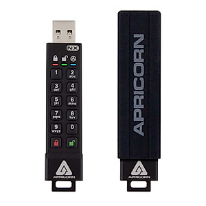 Apricorn Aegis Secure Key 3NX - USB3.0 Flash Drive ASK3-NX-8GB USB Memory 8GB Key Lock HD2239
