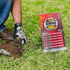 Amdro Gopher and Mole Killer, 6 Gassers, 0.75 oz