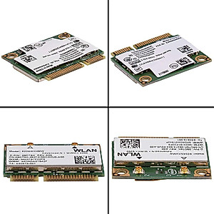 2.4G/ 5G Dual Band Wireless, 300Mbps AC 802.11 A/B/H/G/N Half Height Mini PCI-E WiFi Network Card for Intel 6250 WiMax Compatible with DELL/Asus/Toshiba/Acer