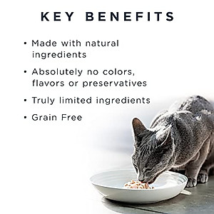 Reveal Natural Wet Cat Food, 12 Pack, Limited Ingredient Canned Wet Cat Food, Grain Free Food for Cats, Variety of Fish and Chicken Flavors in Gravy, 2.47oz Cans
