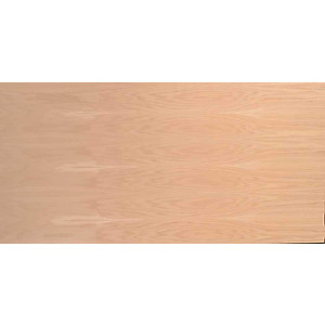Wood-All Red Oak Wood Veneer Sheet, Plain Sliced/Flat Cut, 24x96, A Grade, 10 mil Paperback