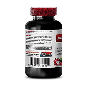 antioxidant multivitamin - ANTIOXIDANT MEGA COMPLEX 1440 MG - Resveratrol complex, Acai berry pills, Trans-resveratrol, Goji berry pills, Pomegranate extract capsules, Mangosteen - 2B 120 Capsules