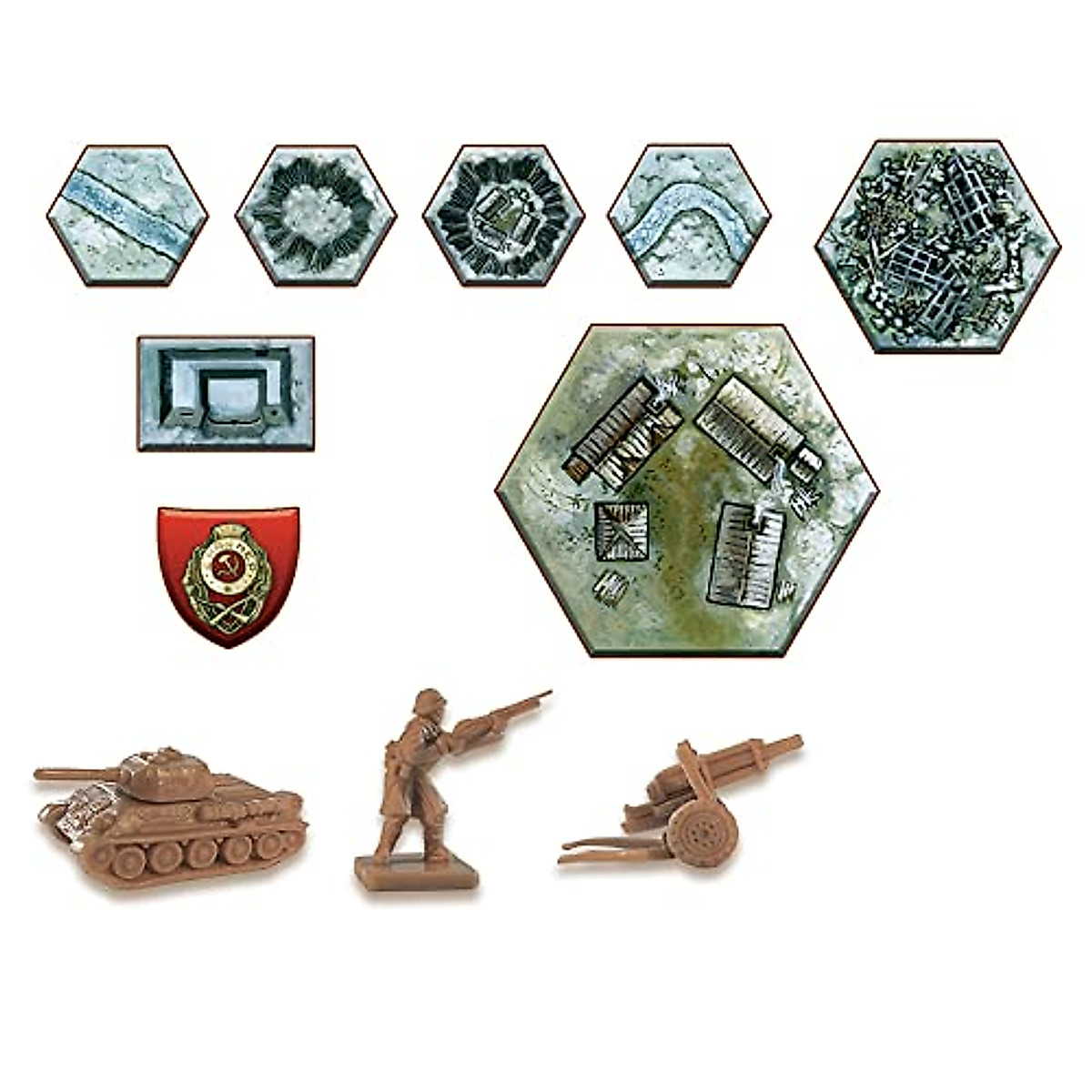 Memoir '44 Eastern Front Board Game EXPANSION - Experience Fierce WWII Battles! Strategy Game for Kids & Adults, Ages 8+, 2 Players, 30-60 Minute Playtime, Made by Days of Wonder