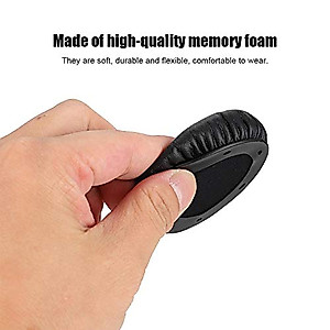 Earpad Replacement Headphone Pads, Replacement Parts for Earphone Pads Memory Foam Headphones Cushion for Sol Republic Tracks HD V10 Earphones, Simple Design for Easy Installation. (Black)