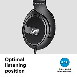 SENNHEISER HD 569 Closed Back Headphone,Black