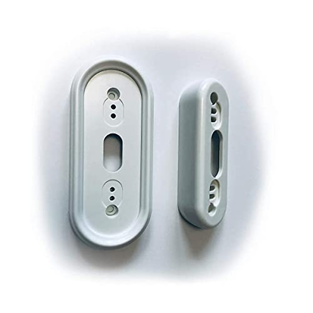 AirTech Home Automation Wedge Extender Kit Mount Compatible with Nest Hello 1st Generation, White Classic Pill Made for Nest Hello, Outdoor use.