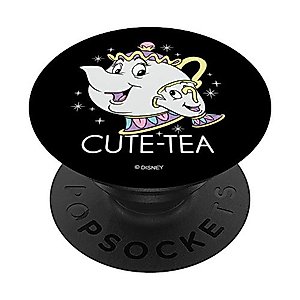 Disney Beauty and the Beast Mrs. Potts and Chip Cute-Tea PopSockets PopGrip: Swappable Grip for Phones & Tablets