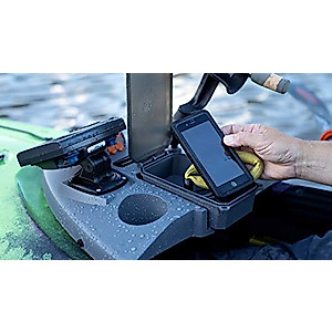 Wilderness Systems Pungo Dashboard | Kayak Dashboard with Dry Storage| Console for Pungo Kayaks, Gray, One Size (9801076)