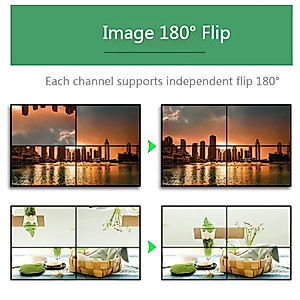 4K HDMI 3x3 Video Wall Controller with Al Audio | 9 Channels | HDMI 1.4, HDCP1.4 | 1 HDMI Input & 9 Outputs | 15 Display Modes - 1x2, 1x3, 1x4, 2x1, 2x2, 2x3, 2x4, 3x1, 3x2, 3x3, 4x1, 4x2