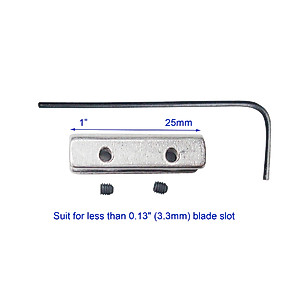 AOHOCA Folding Knife Thumb Stud for Buck and Other EDC Pocket Knives,Pack of 1 set (Stainless Steel, Thumb bar)