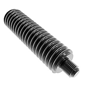 CB Antenna Spring, Ancable SS-3H CB Spring Whip Antenna 3/8" x 24 Threads Stainless Steel Heavy Duty Radio Antenna Mount for Vehicle CB Radio Antennas Up to 60" Long, Black