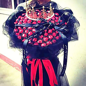 Palksky Cake Pop Sticks for Candy Bouquets, 100-Count 15 Inch Clear Lollipop Sticks for DIY Cookie Bouquet Gift