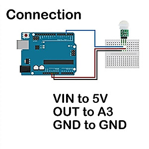 Stemedu HC-SR312 AM312 Mini PIR Human Body Motion Sensor Module Pyroelectric Infrared IR Distance Detector for Arduino (Pack of 5)
