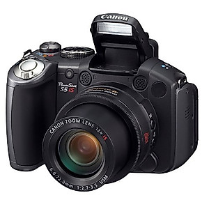 Canon PowerShot Pro Series S5 IS 8.0MP Digital Camera with 12x Optical Image Stabilized Zoom (OLD MODEL)