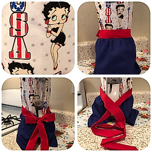 Blender Cover for OSTER. Kitchen design: Betty Boop- Dress for blender-Ribbons to make your own adjustable bow.