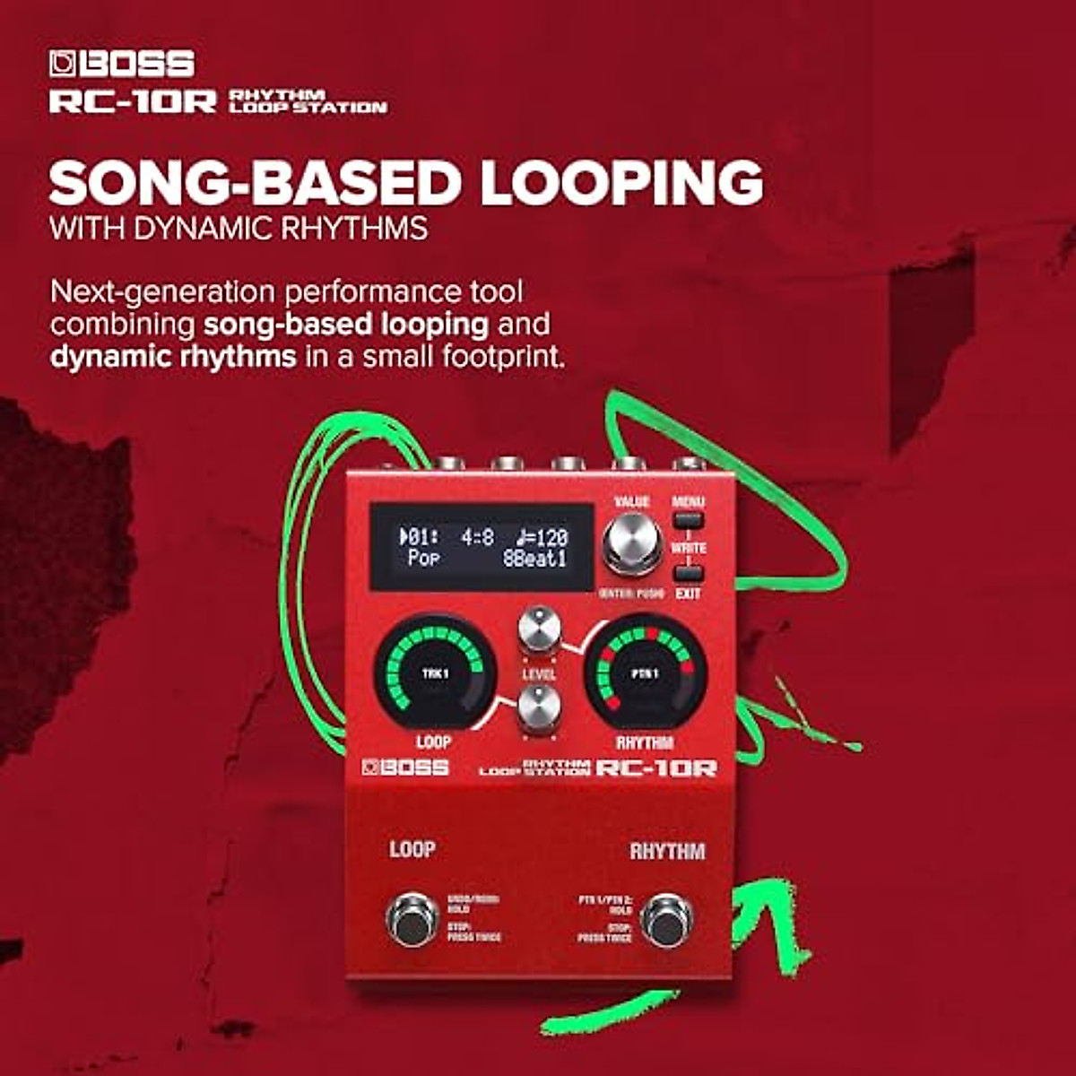 Boss RC-10R Rhythm Loop Station Pedal