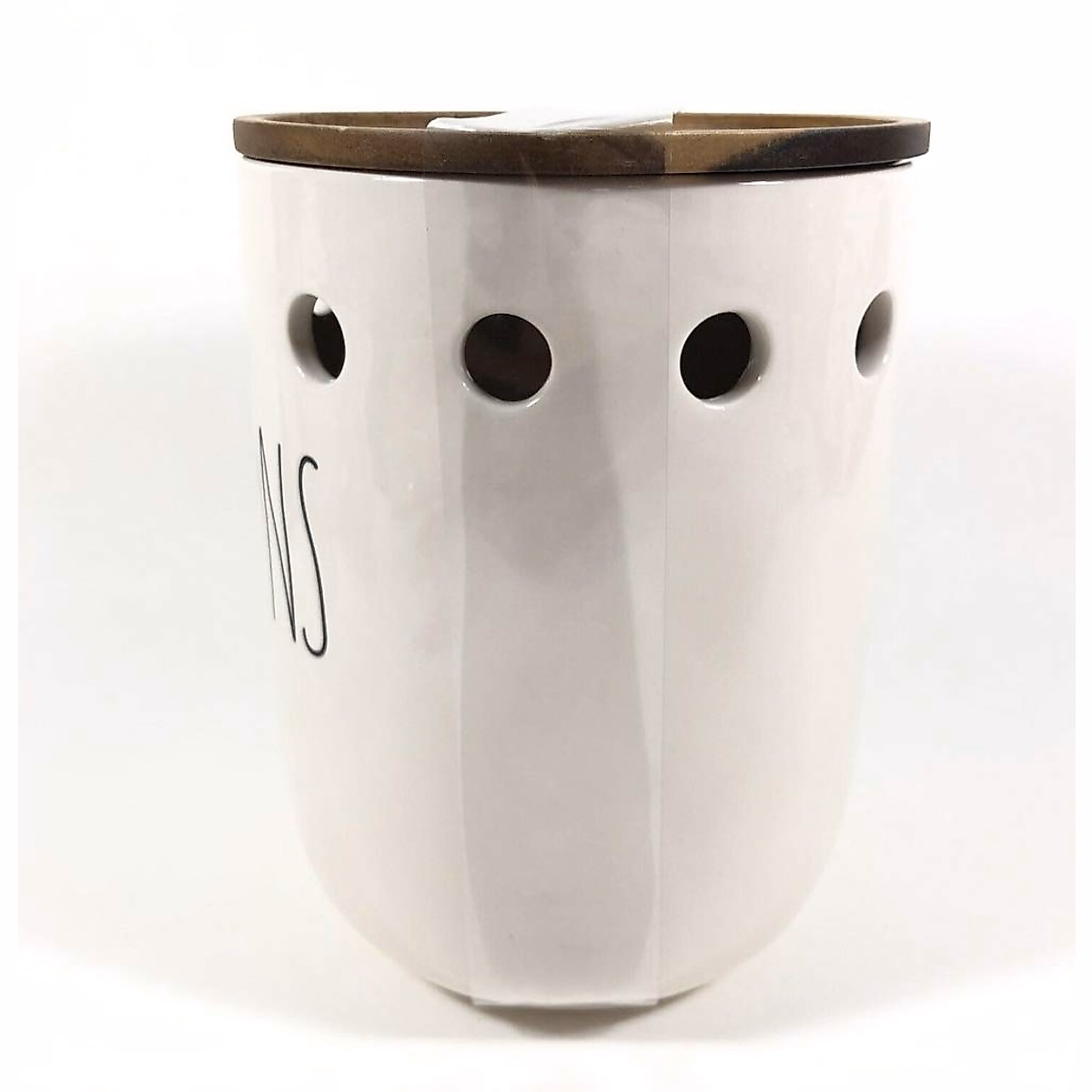 Rae Dunn By Magenta ceramic ONIONS Cellars - Wood Tops