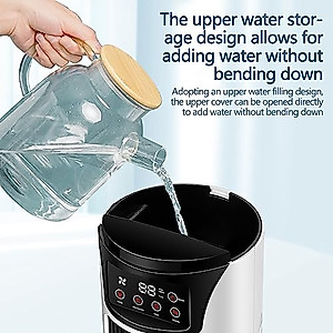 Portable A𝐢r Conditioners, Evaporative A𝐢r Cooler 3 Speeds,USB Personal Evaporative A𝐢r Cooler, Portable Humidifier F𝐚n for Bedroom Kitchen Office Desk Camping #D