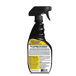 Milwaukee Muscle - Auto Car Interior Cleaner Detailer Spray - 24 Fl Oz - For Cars, Bikes, Boats - Cleaner and Conditioner For Leather, Vinyl, Plastics, Screens - Upholstery Protectant Detailing Spray