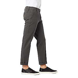 DOCKERS Men's Slim Fit Workday Khaki Smart 360 Flex Pants, Storm (Stretch), 34W x 29L