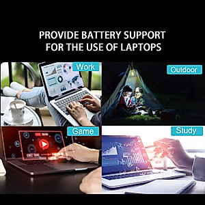 Boyuteceer F62G0 Battery Replacement for Dell Inspiron 13 7000 2 in 1, P83G P83G001 P91G001 P91G P87G 39DY5 039DY5 13 5370 7370 7373 7380 7386 13MF Vostro 5370RPJC3 0RPJC3(38Wh/11.4V)